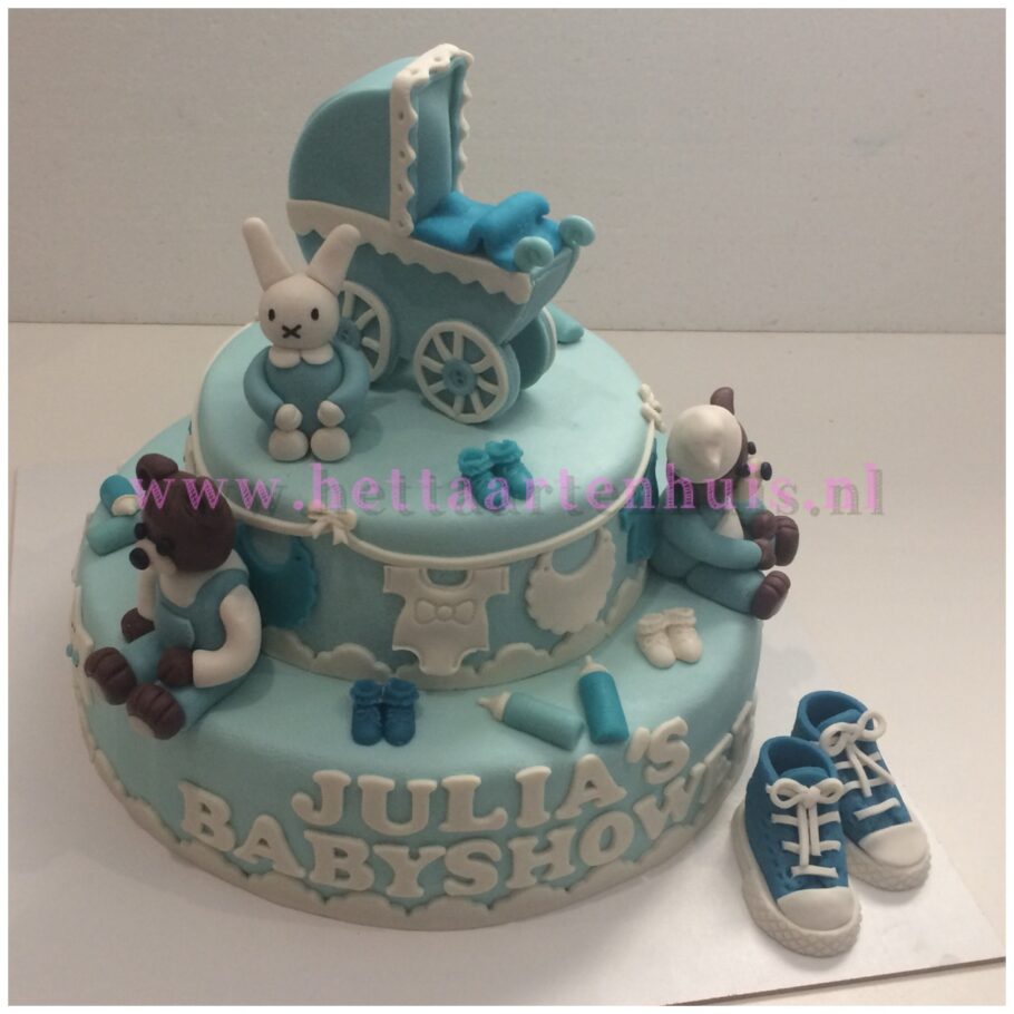 Babyshower taart nodig ? Bestel nu! Het Taartenhuis