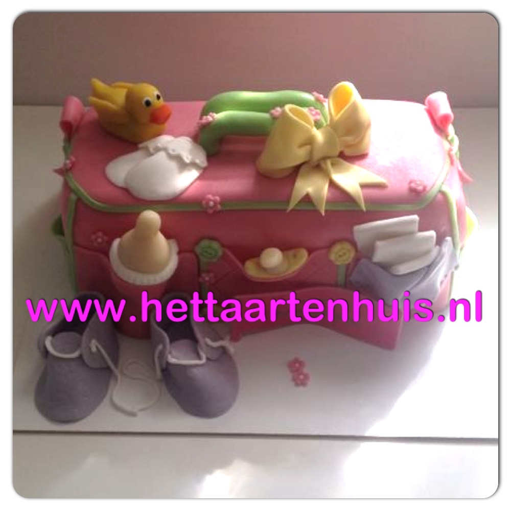3D Luiertas taart - Het Taartenhuis
