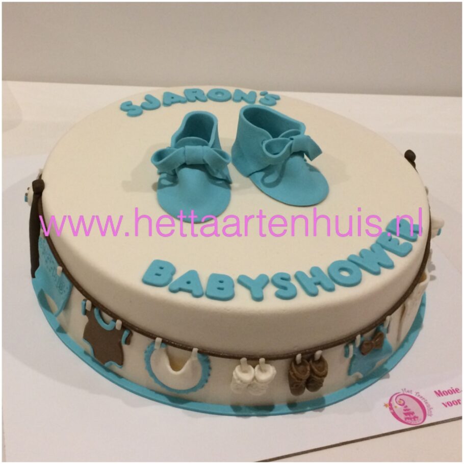 Babyshower taart nodig ? Bestel nu! Het Taartenhuis