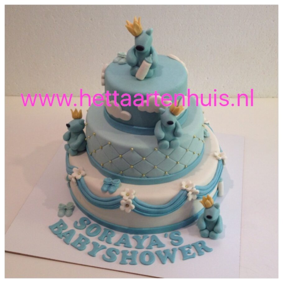 Babyshower taart nodig ? Bestel nu! Het Taartenhuis