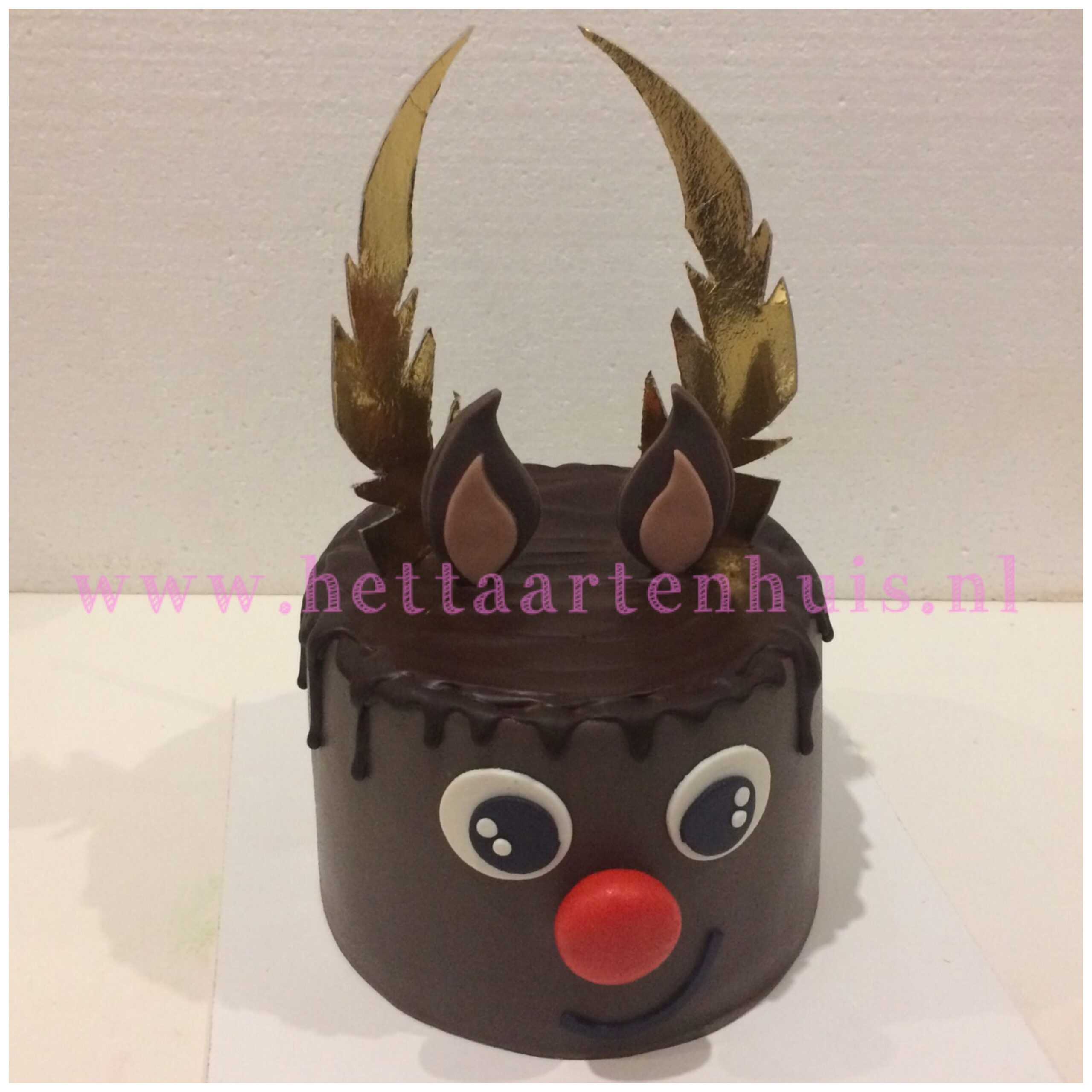 Rendier taart - Het Taartenhuis