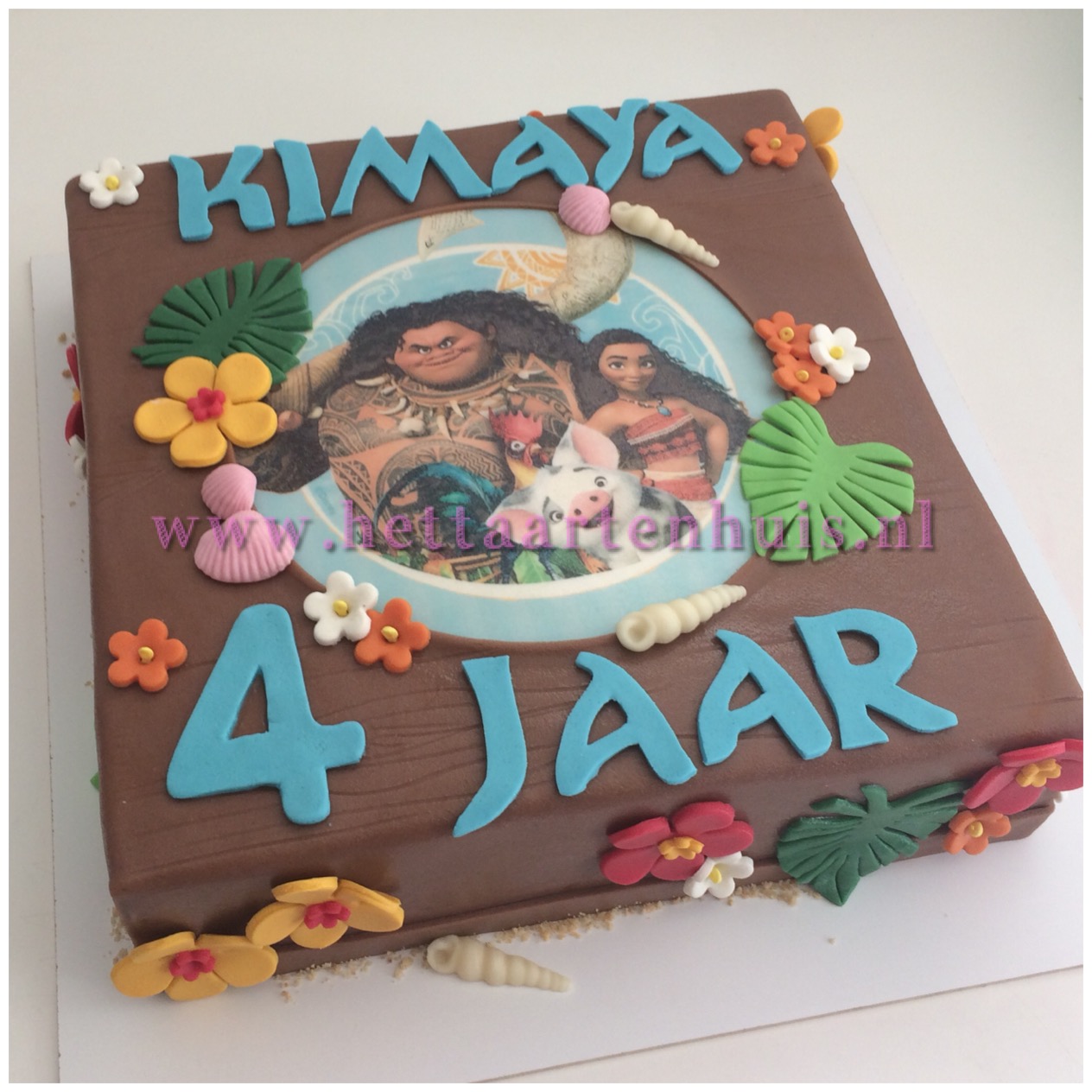 Vaiana taart KIMAYA - Het Taartenhuis