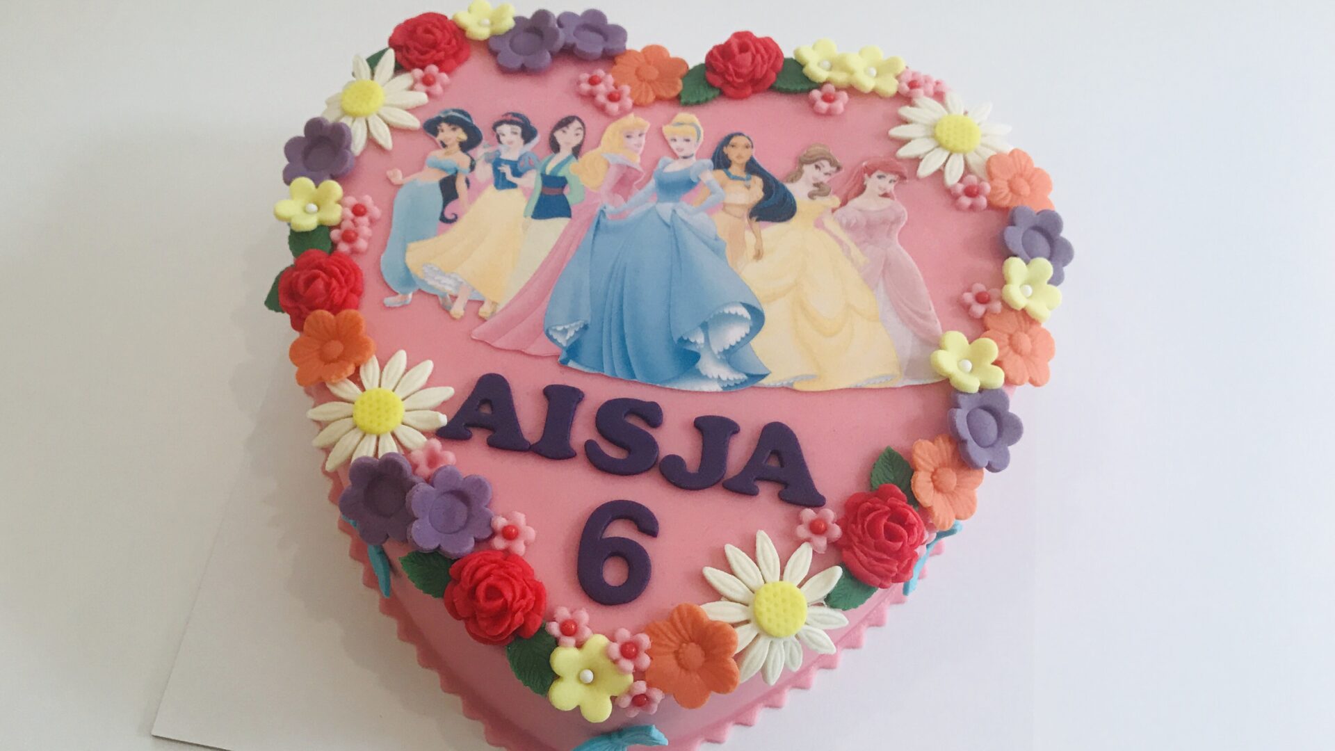 Disney Prinsessen taart AÏSJA | Het Taartenhuis