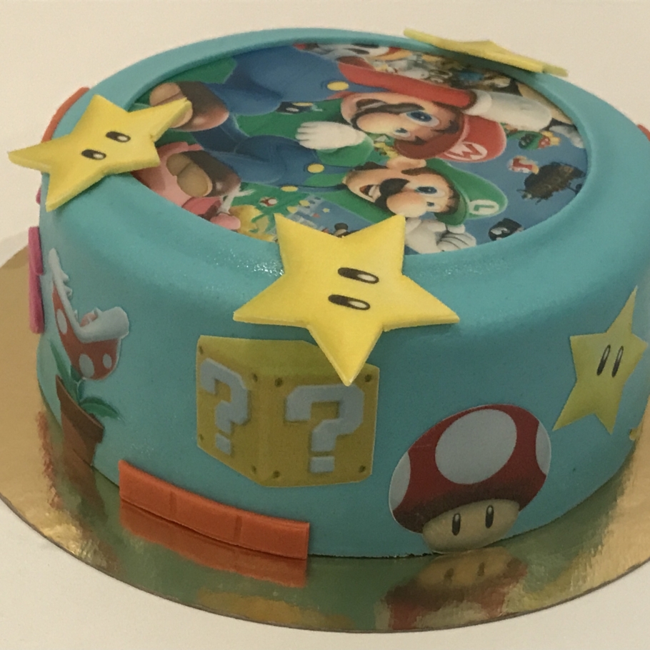 Super Mario taart MELODY - Het Taartenhuis