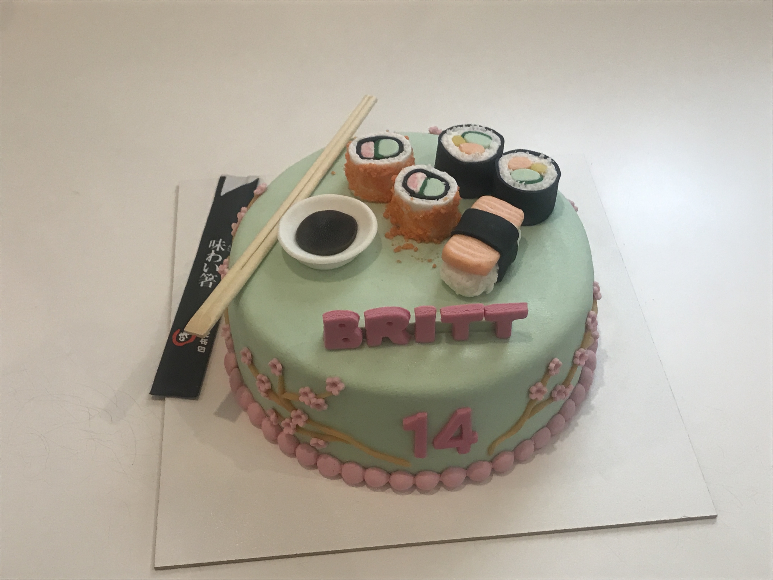 Sushi taart BRITT - Het Taartenhuis