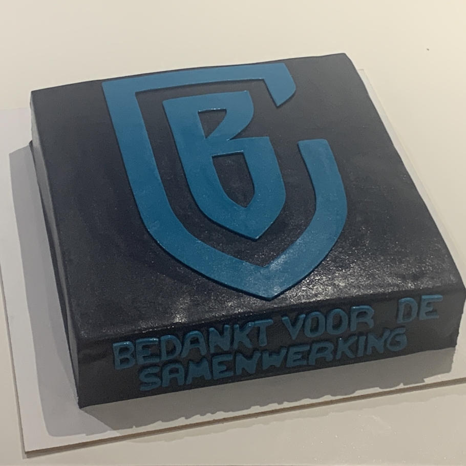 BETCITY logo taart - Het Taartenhuis