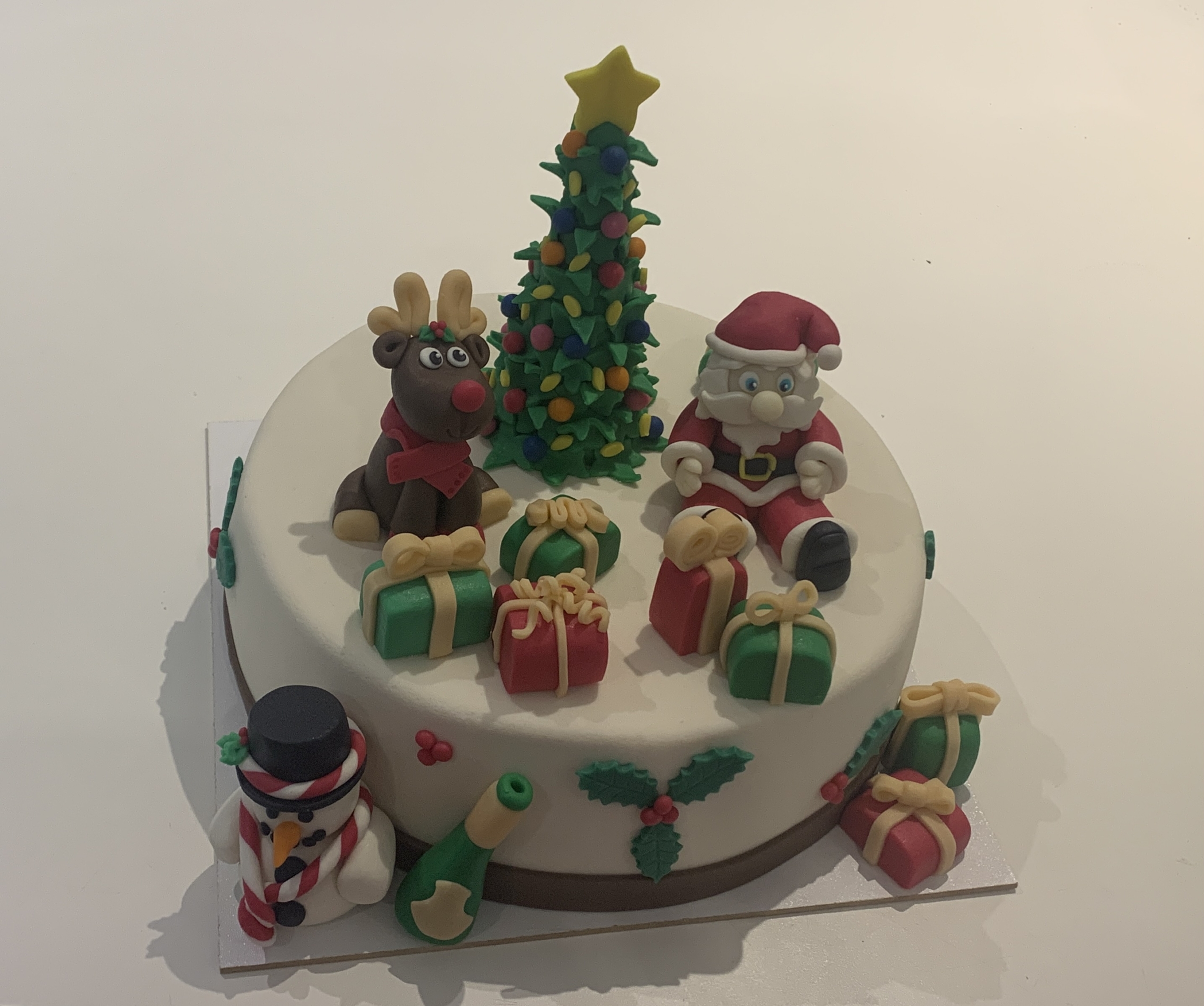 3D Kerst taart - Het Taartenhuis