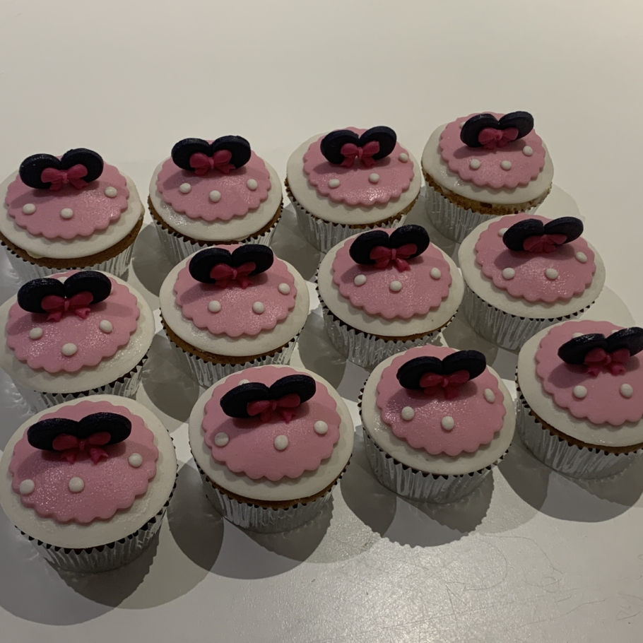 Cupcakes Minnie Mouse - Het Taartenhuis