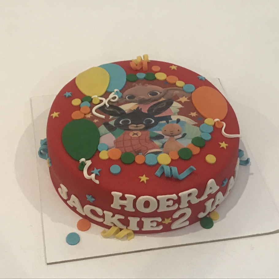 Bing taart JACKIE - Het Taartenhuis