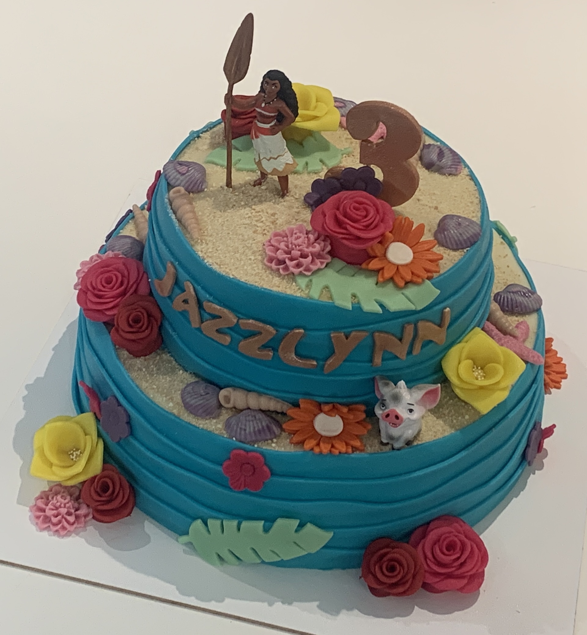 Lagentaart VAIANA JAZZLYNN - Het Taartenhuis