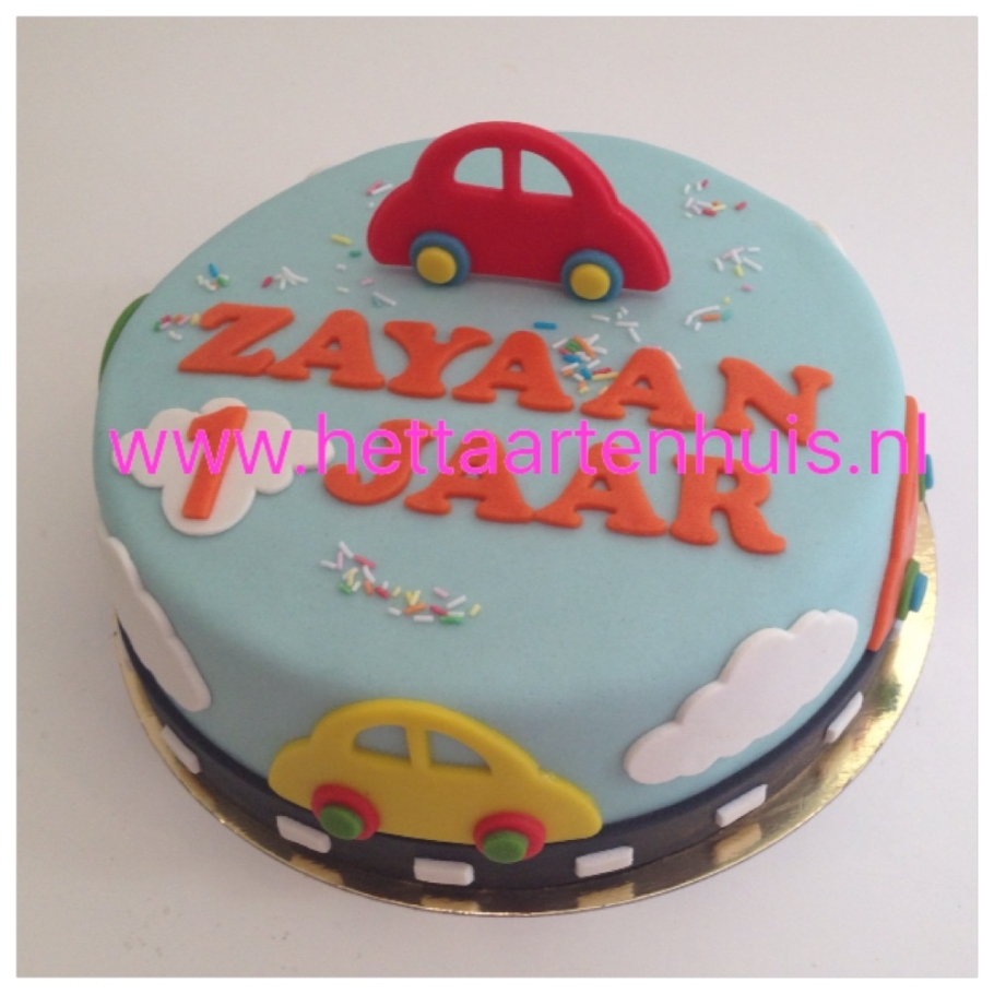 Auto taart ZAYAAN - Het Taartenhuis