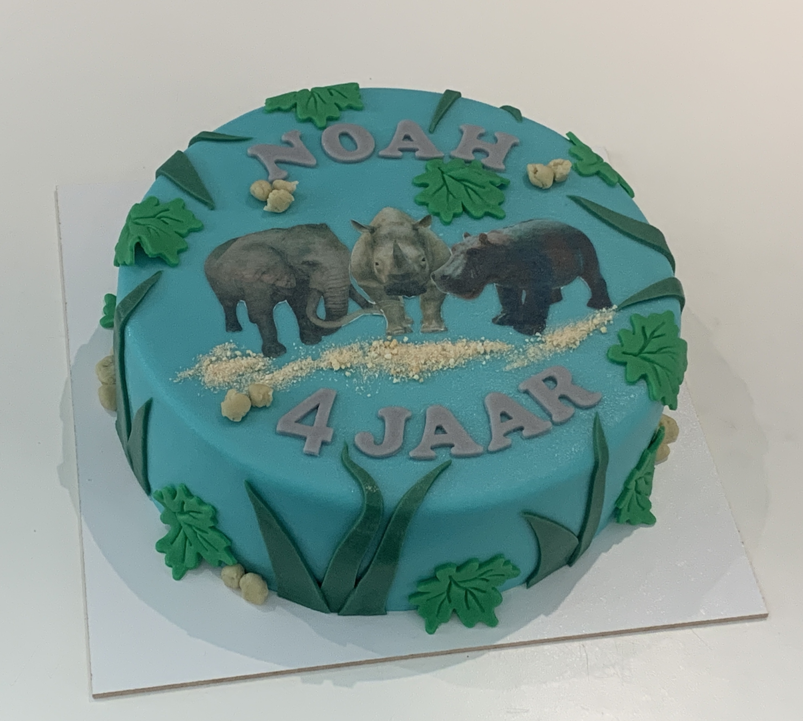 Dieren taart NOAH - Het Taartenhuis