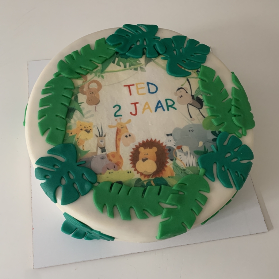 Dieren taart TED - Het Taartenhuis