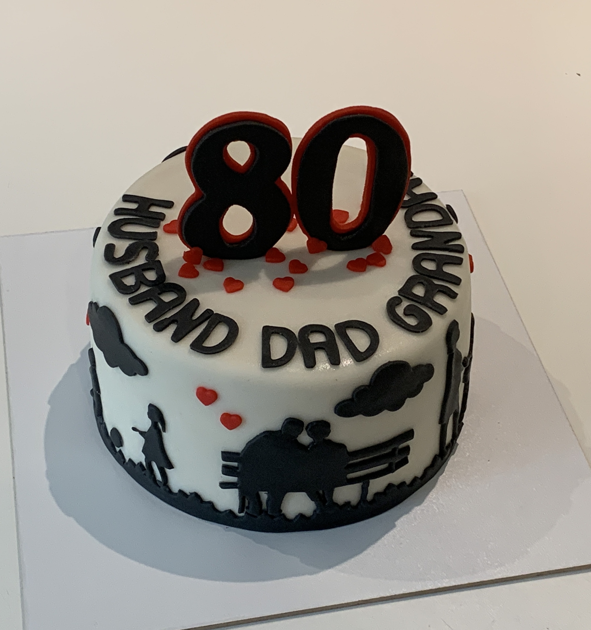 Familie taart 80 - Het Taartenhuis