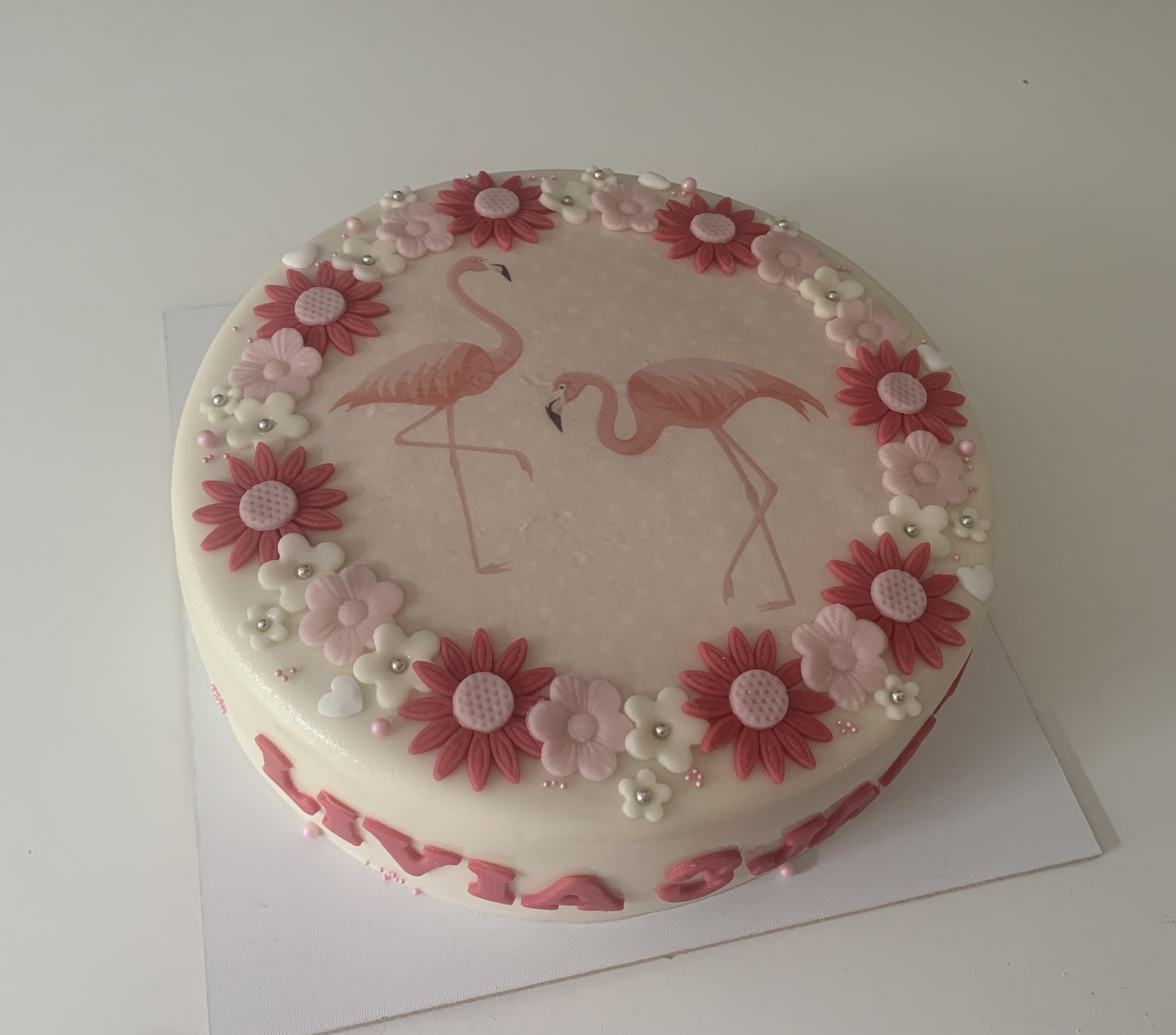 Flamingo taart LIVIA - Het Taartenhuis