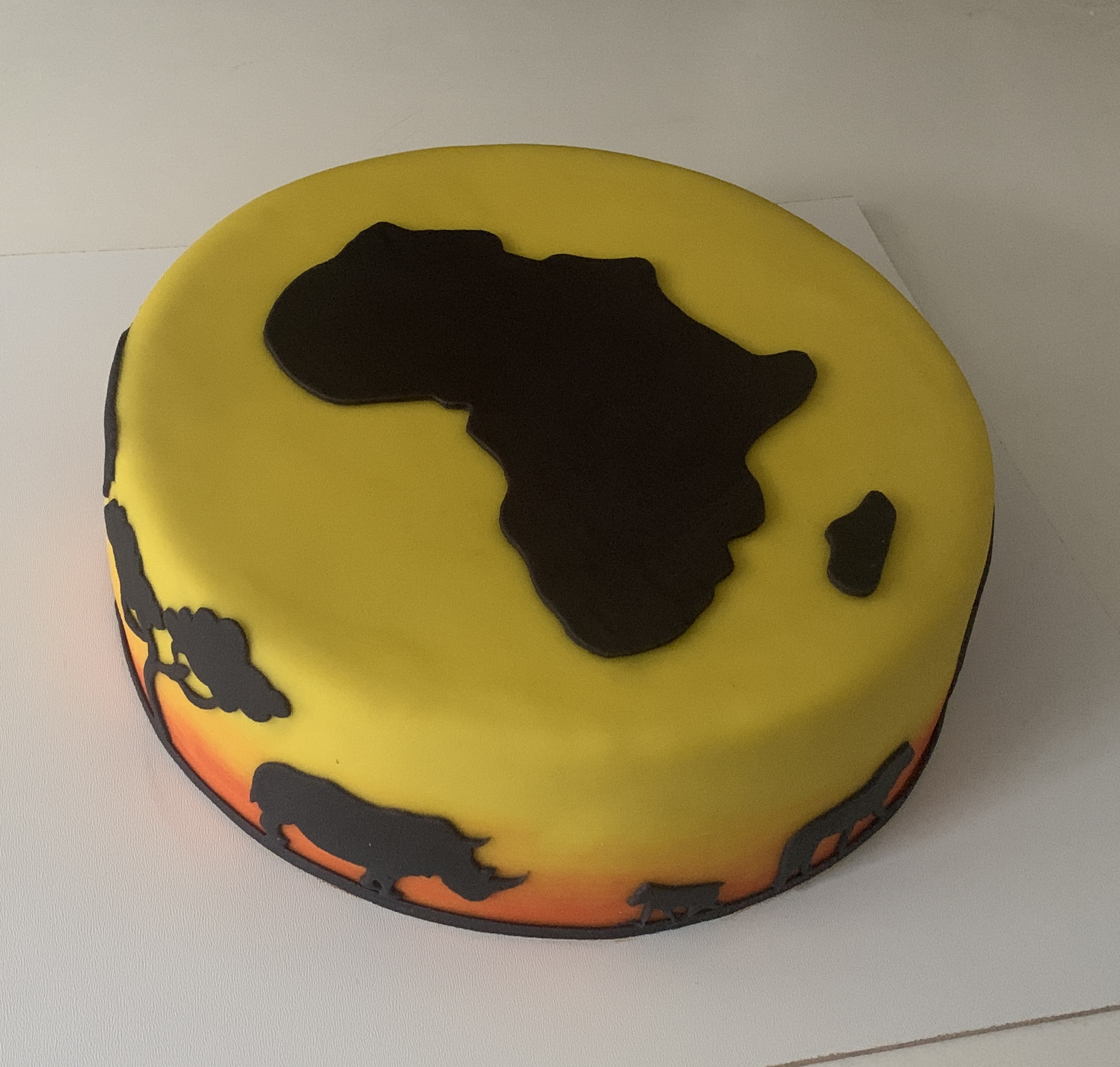 Afrika taart - Het Taartenhuis