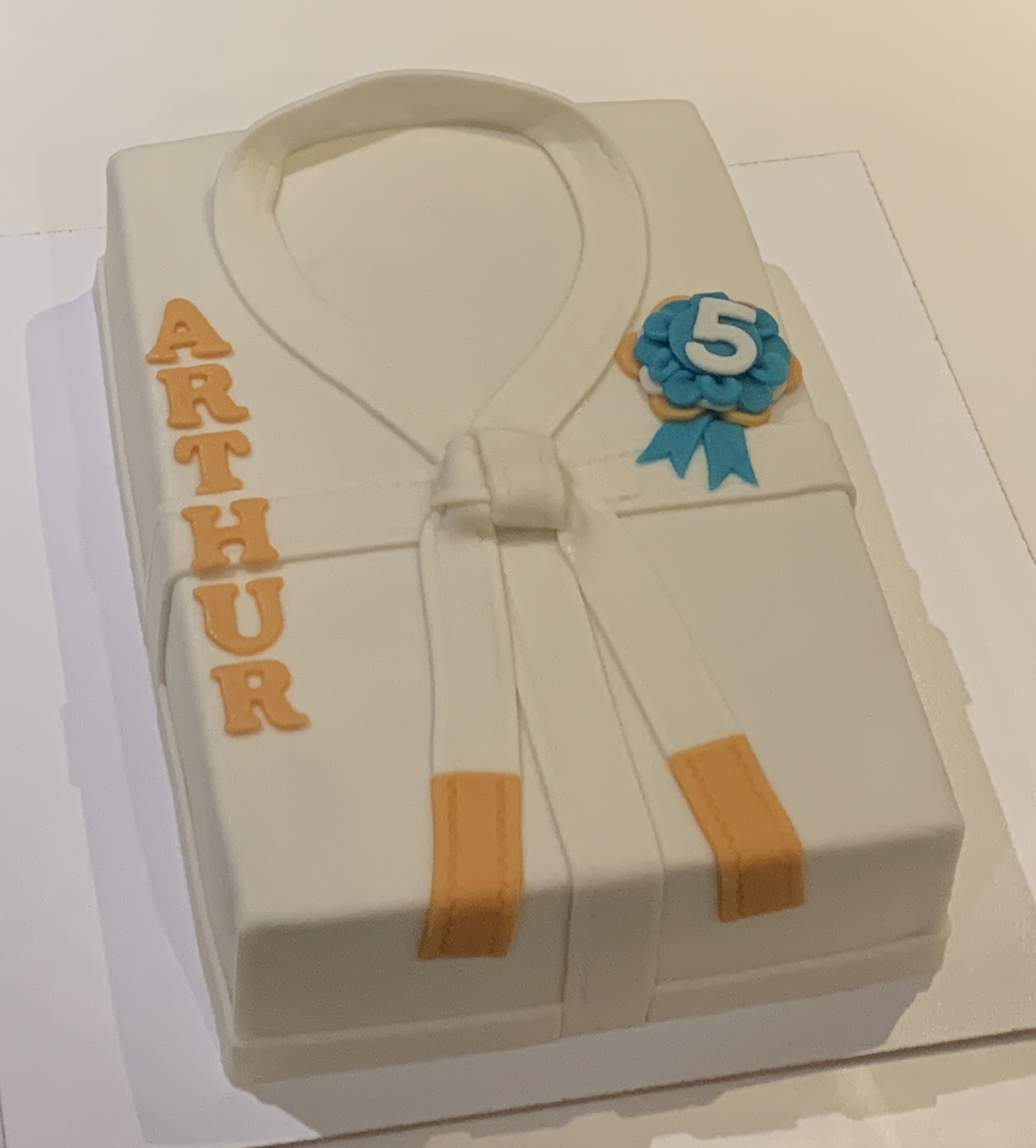 Karate taart - Het Taartenhuis