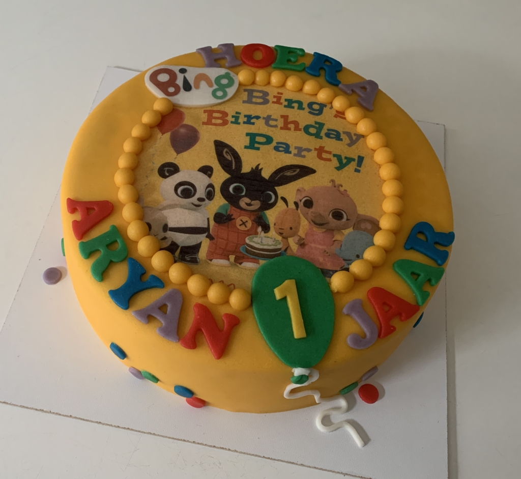 Bing taart ARYAN - Het Taartenhuis