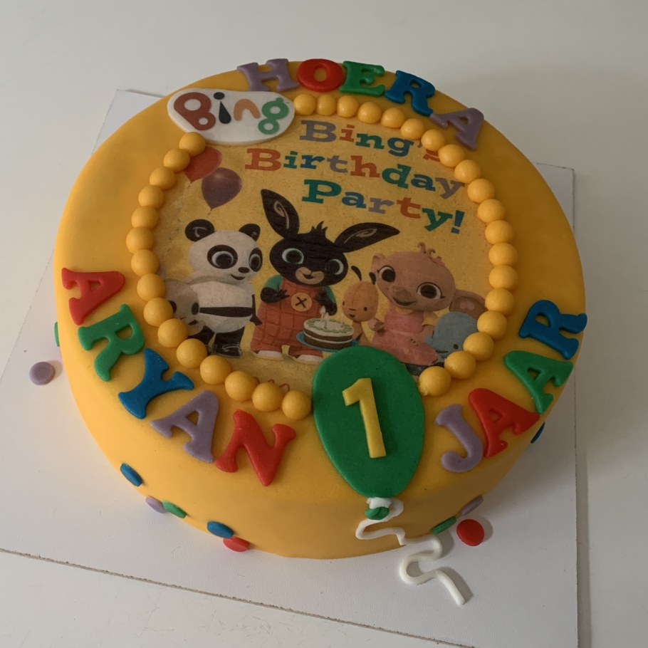 Bing taart ARYAN - Het Taartenhuis