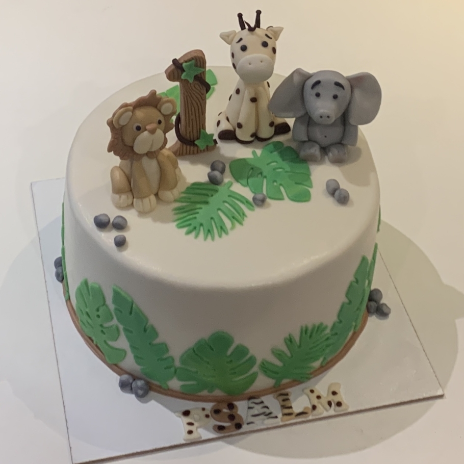 Dieren taart PSALM - Het Taartenhuis