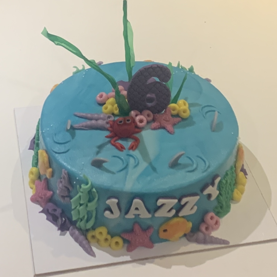 Onderwater taart JAZZY - Het Taartenhuis