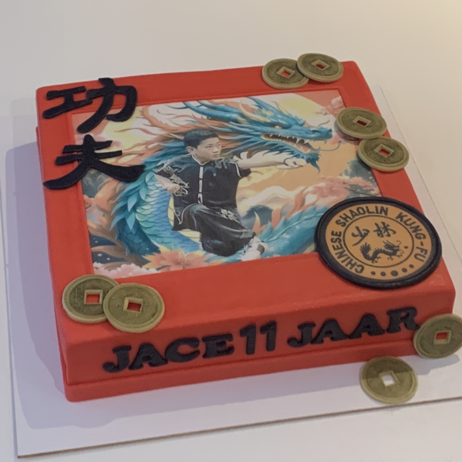 Kung Fu taart JACE - Het Taartenhuis