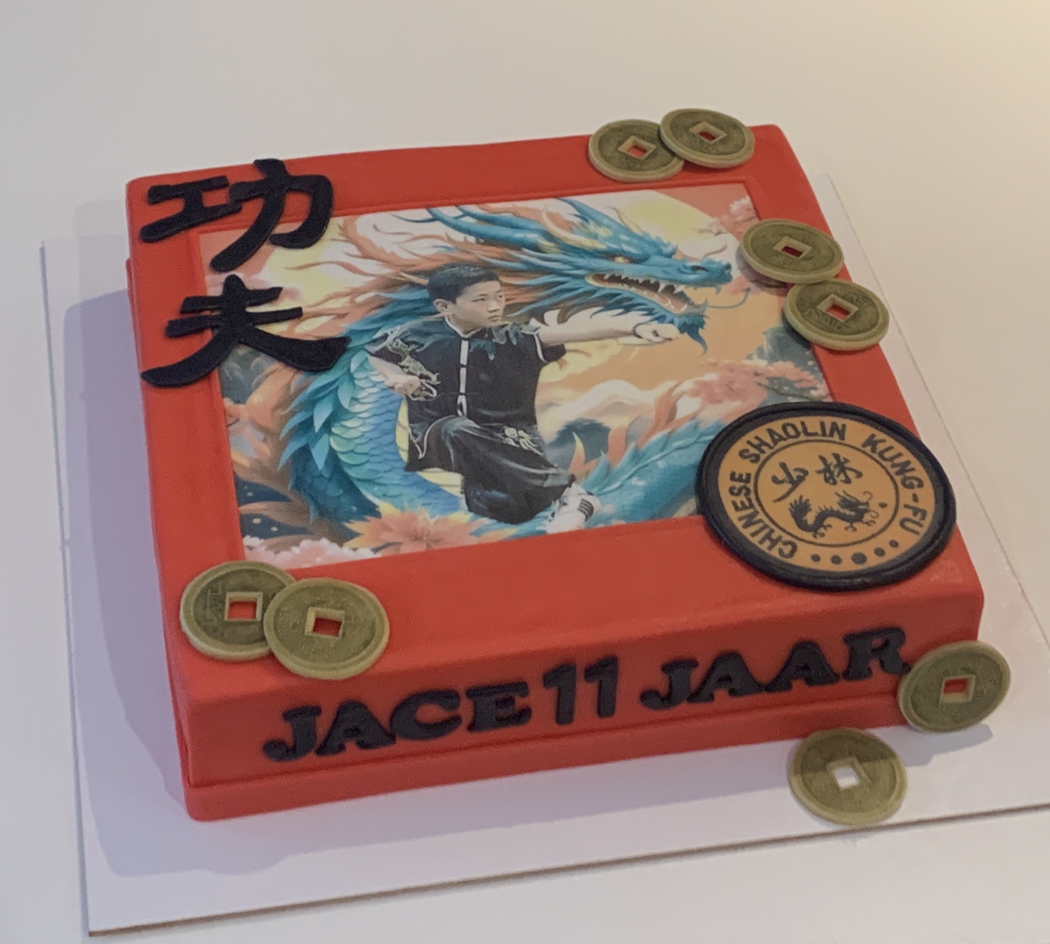 Kung Fu taart JACE - Het Taartenhuis