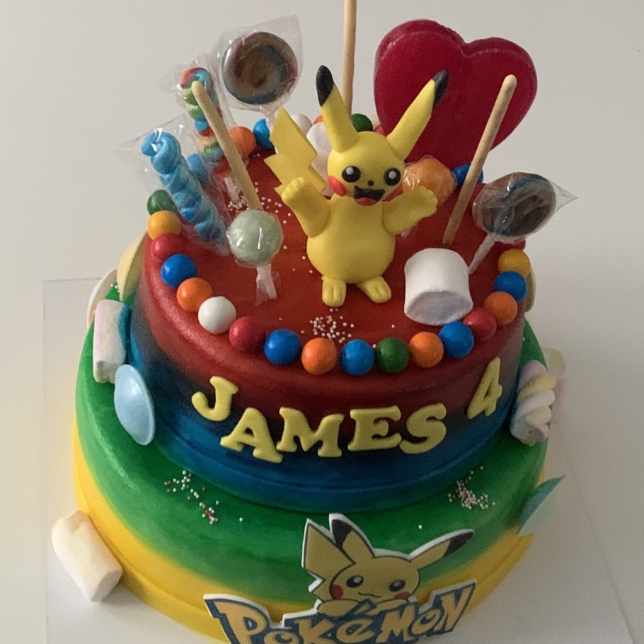 Lagentaart Pikachu JAMES - Het Taartenhuis
