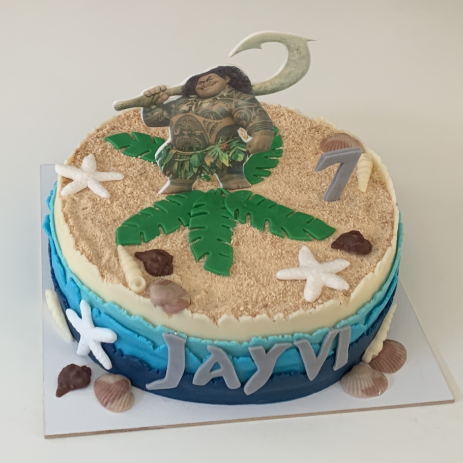 Moana taart JAYVI - Het Taartenhuis