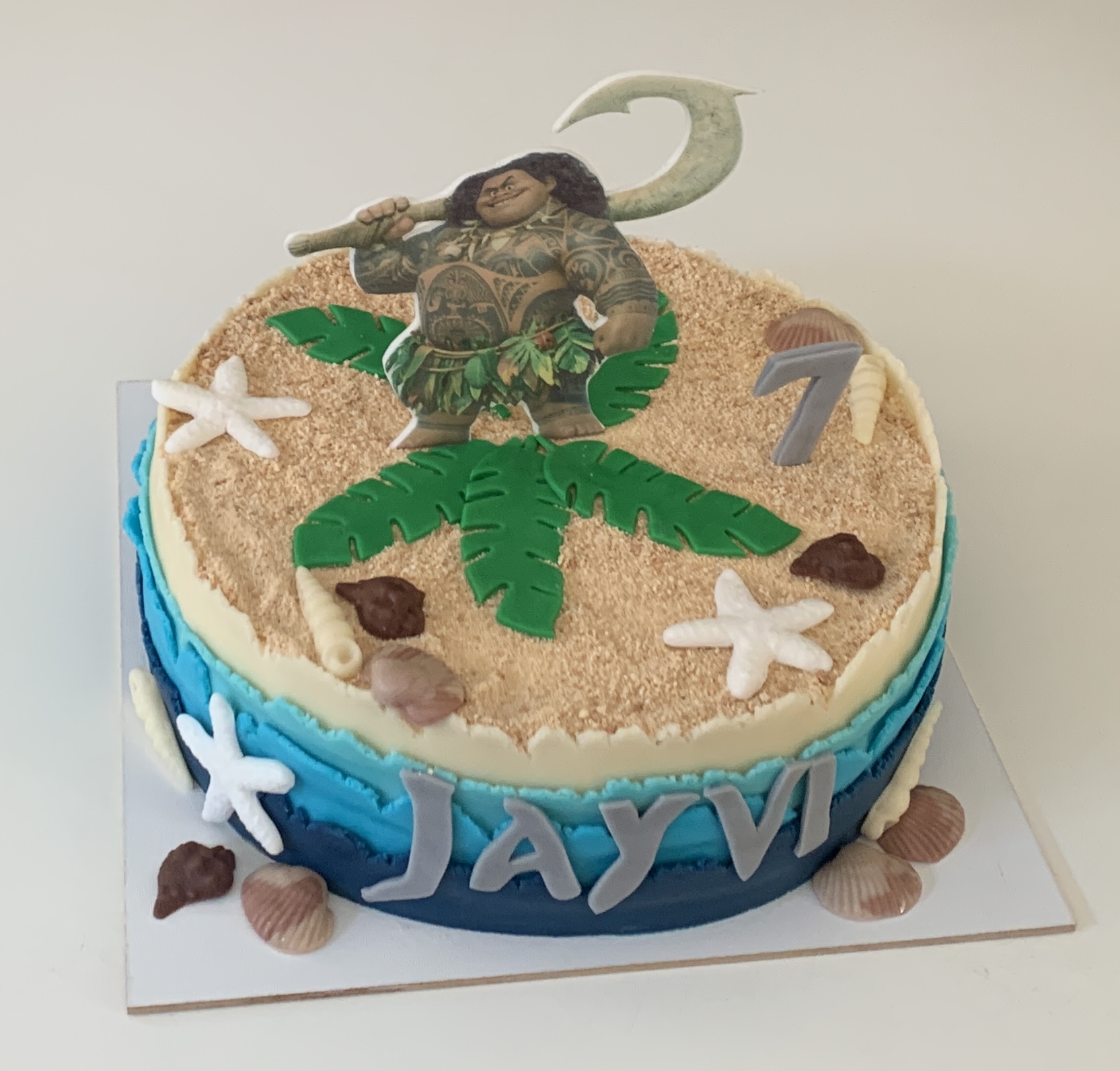 Moana taart JAYVI - Het Taartenhuis