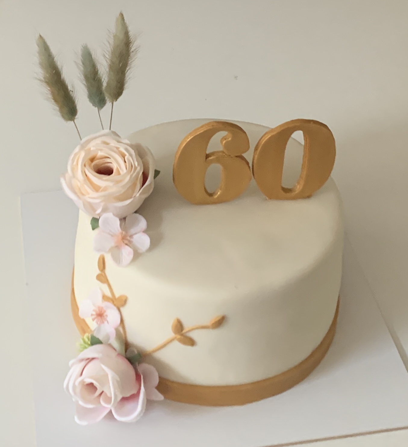 Bloemen taart 60 CORNE - Het Taartenhuis