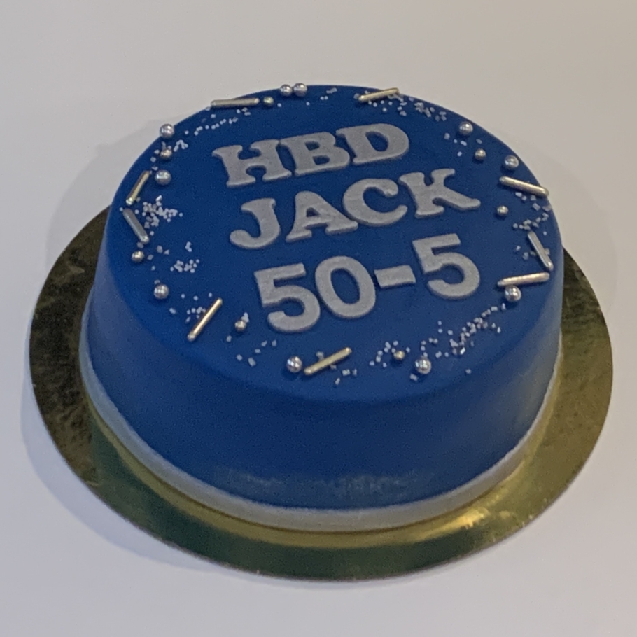 HBD taart JACK - Het Taartenhuis