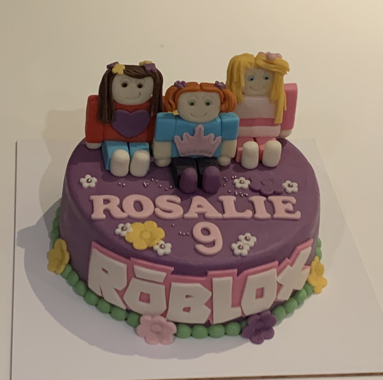 Roblox taart ROSALIE - Het Taartenhuis