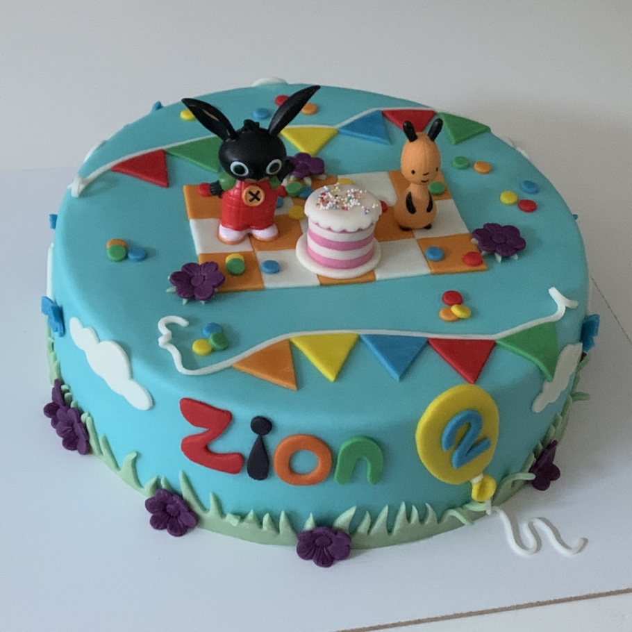 Bing taart ZION - Het Taartenhuis