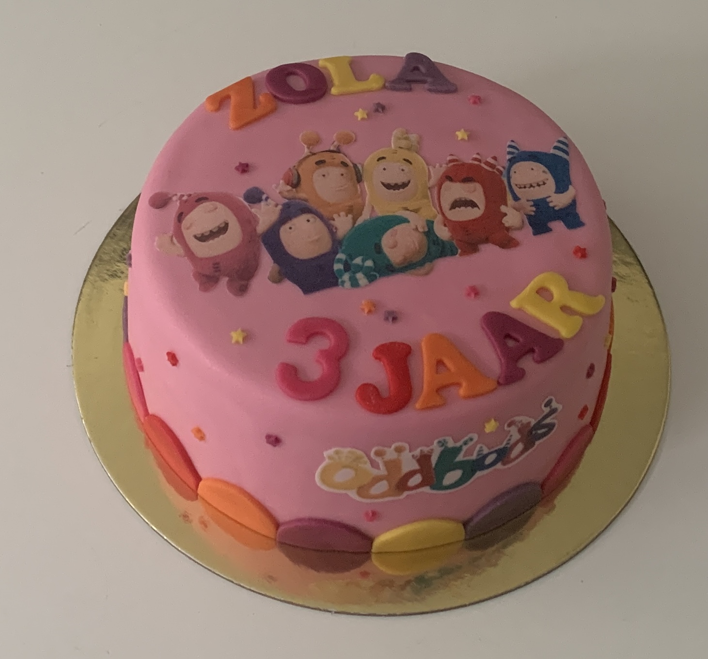 Oddbods taart ZOLA - Het Taartenhuis