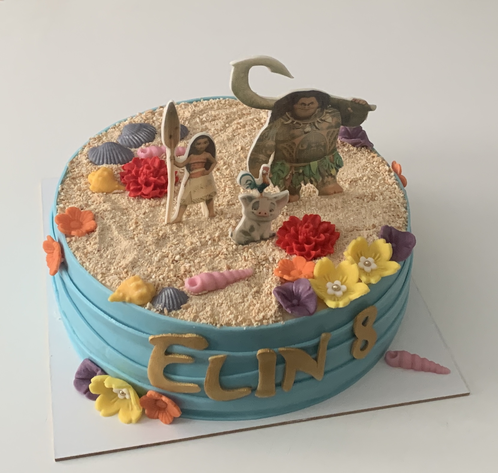 Vaiana taart ELIN - Het Taartenhuis