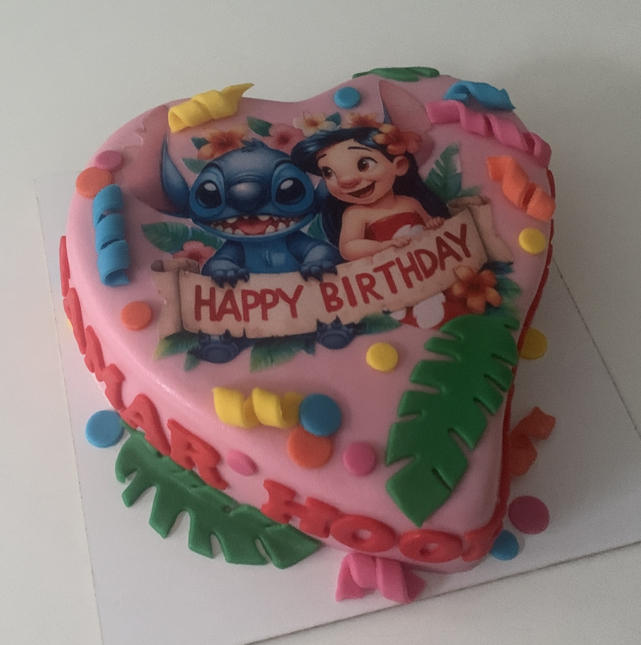 Lilo en Stitch taart SAMAR - Het Taartenhuis